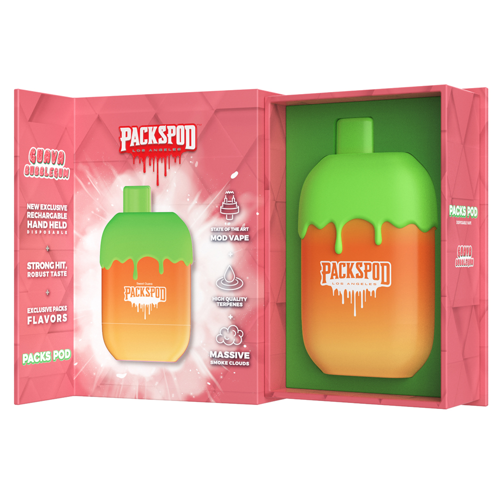 PacksPod 5000 Disposable 5%, packwoods